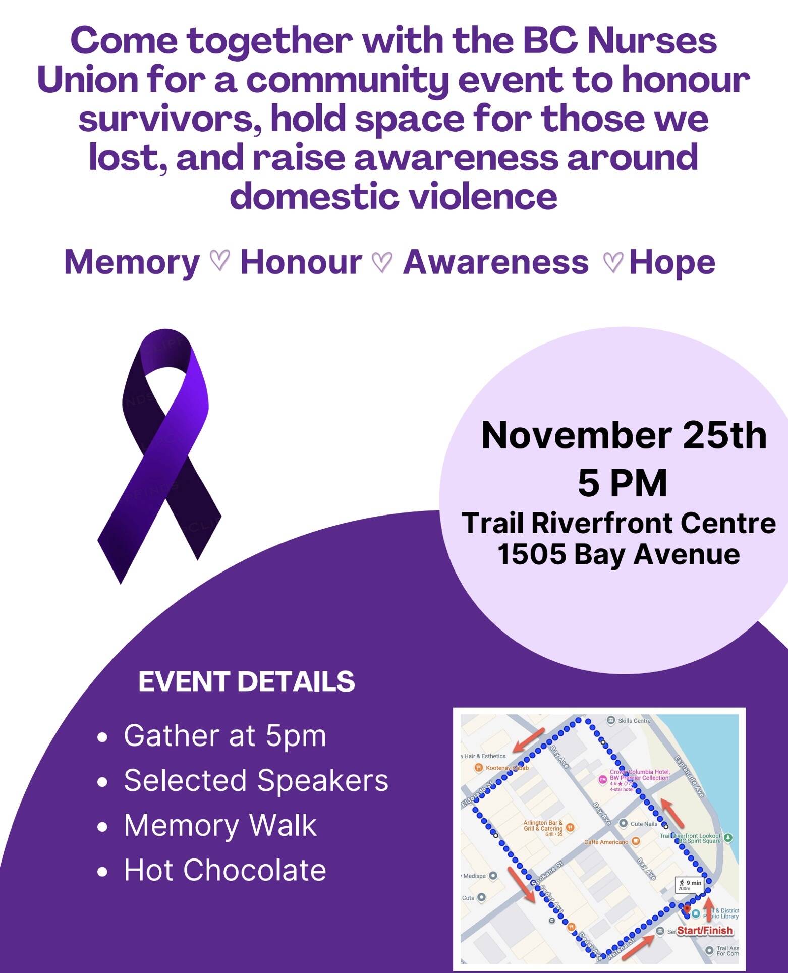 Walk for Lindsay: Nurses to rally for justice and awareness in Trail ...