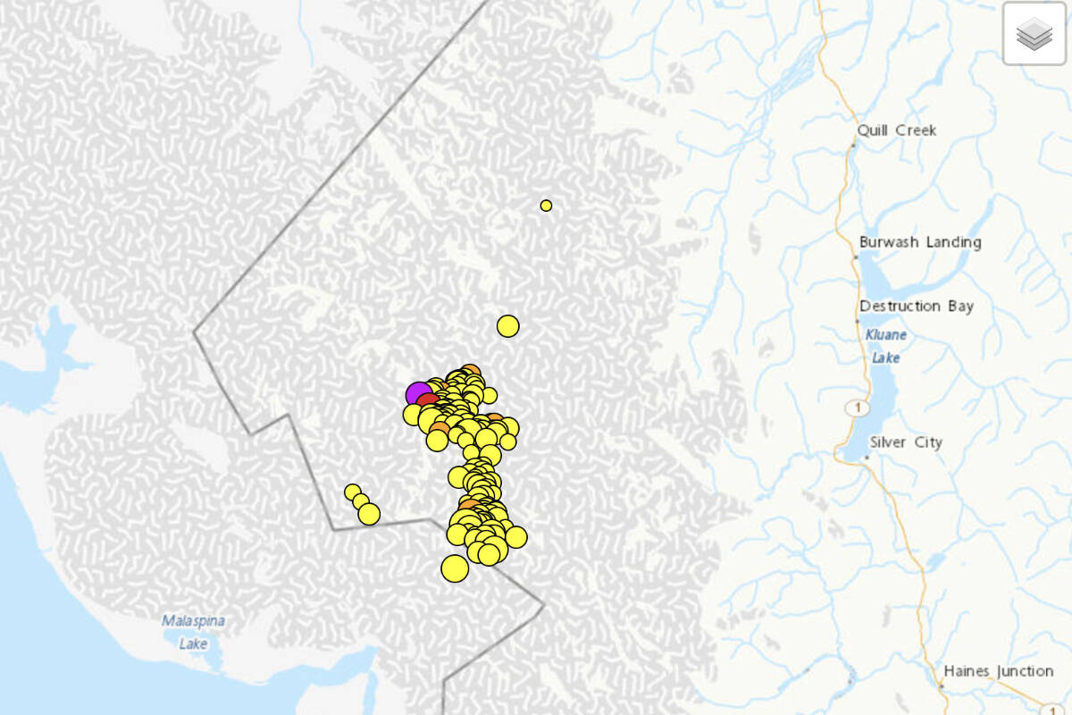 ‘Aftershocks’ continue weeks after 7.0M earthquake at Yukon-Alaska ...